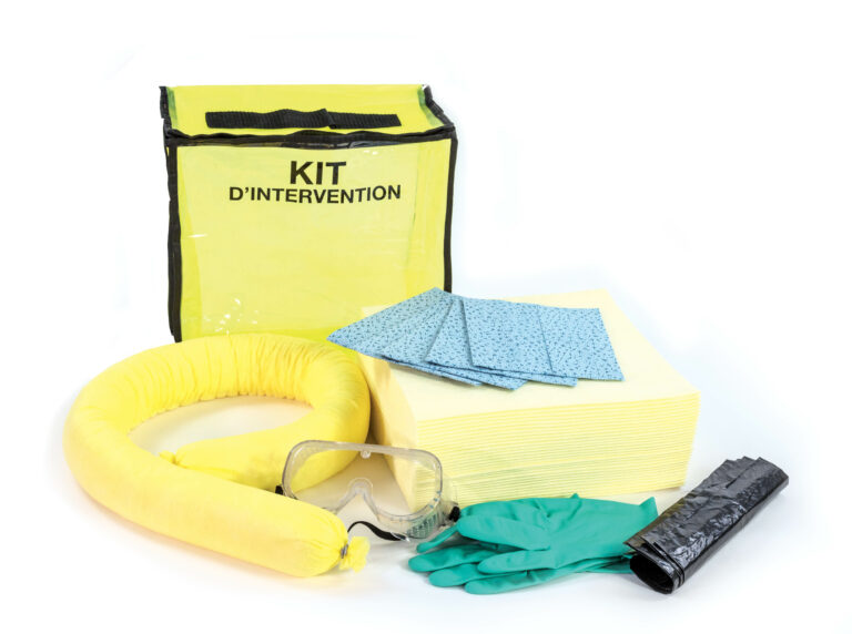 » Kits d’intervention absorbants chimique