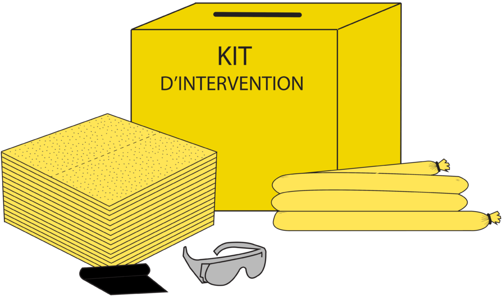 » Kits d’intervention absorbants